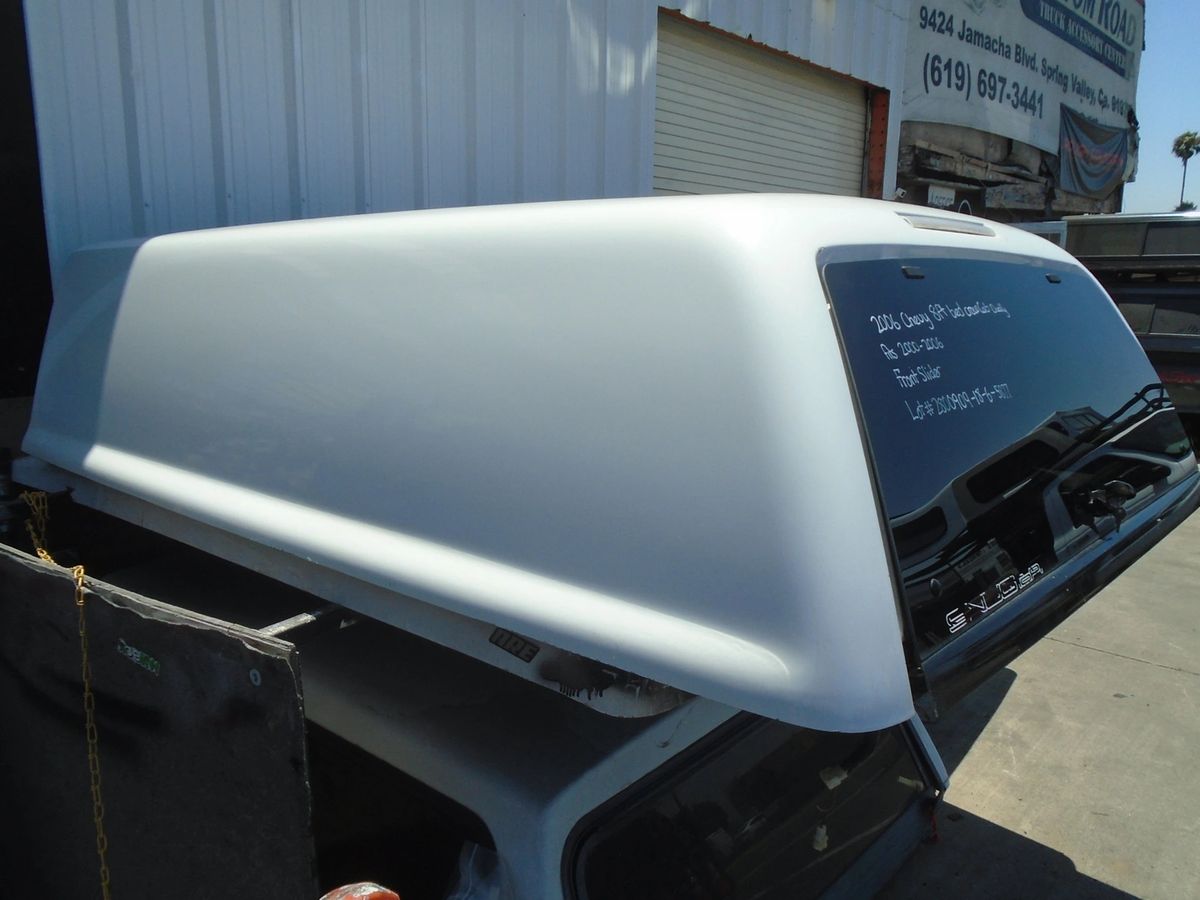 LOT #2800909-18-6-5877 /2000-2006, CHEVY 8' Bed. Crew Cab Dually Camper ...