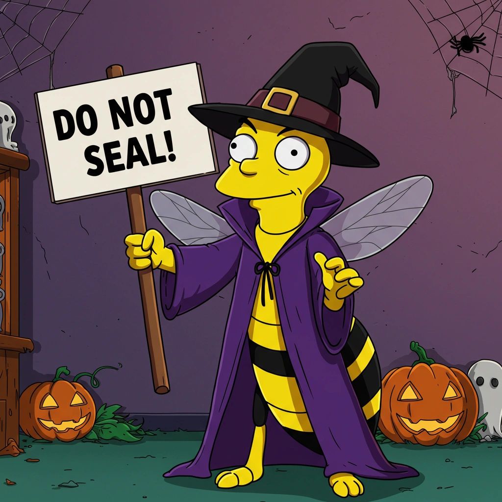 Do Not Seal Yellowjacket, Bee, Wasp, Hornet Entrance PGH!