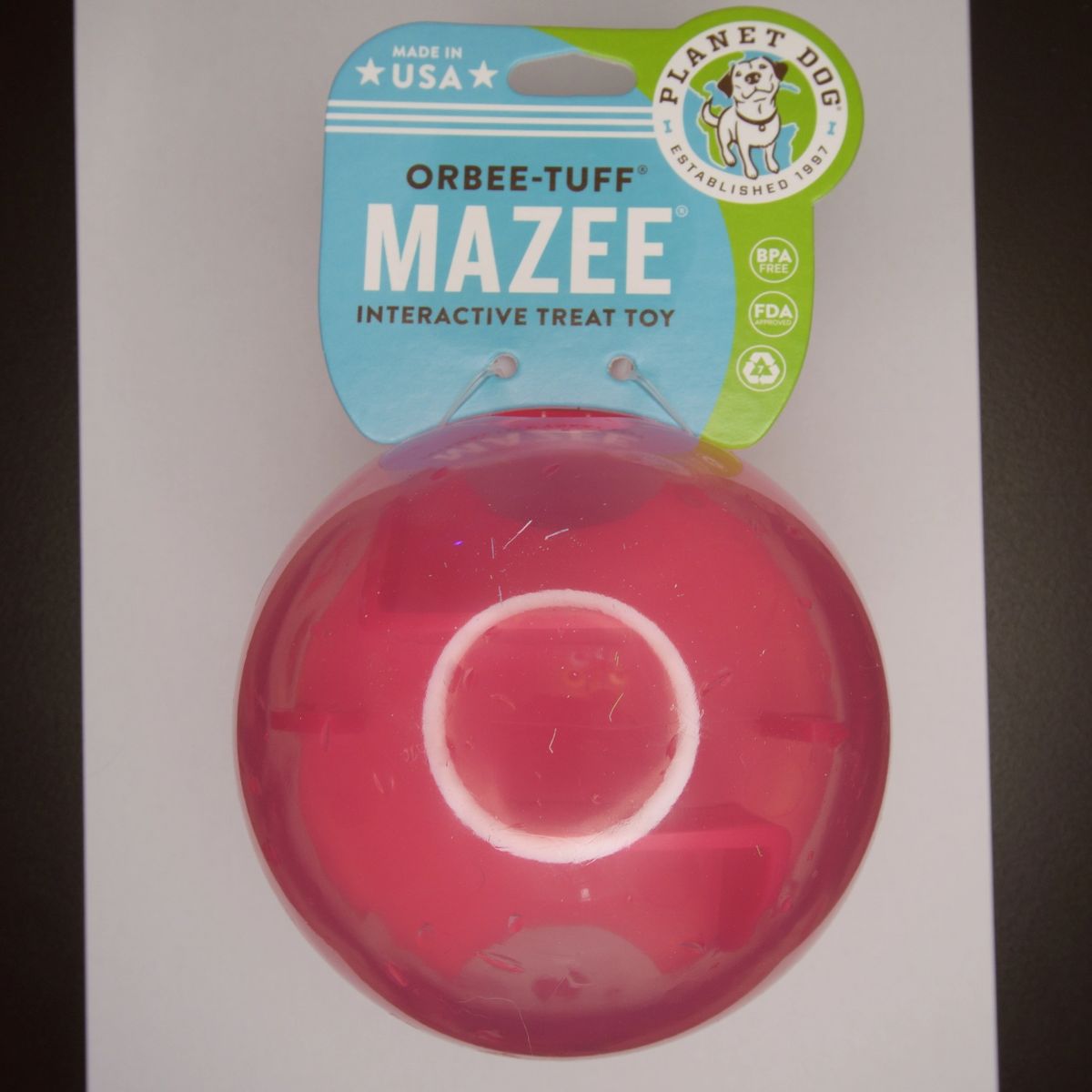 The Orbee-Tuff® Mazee Treat Ball