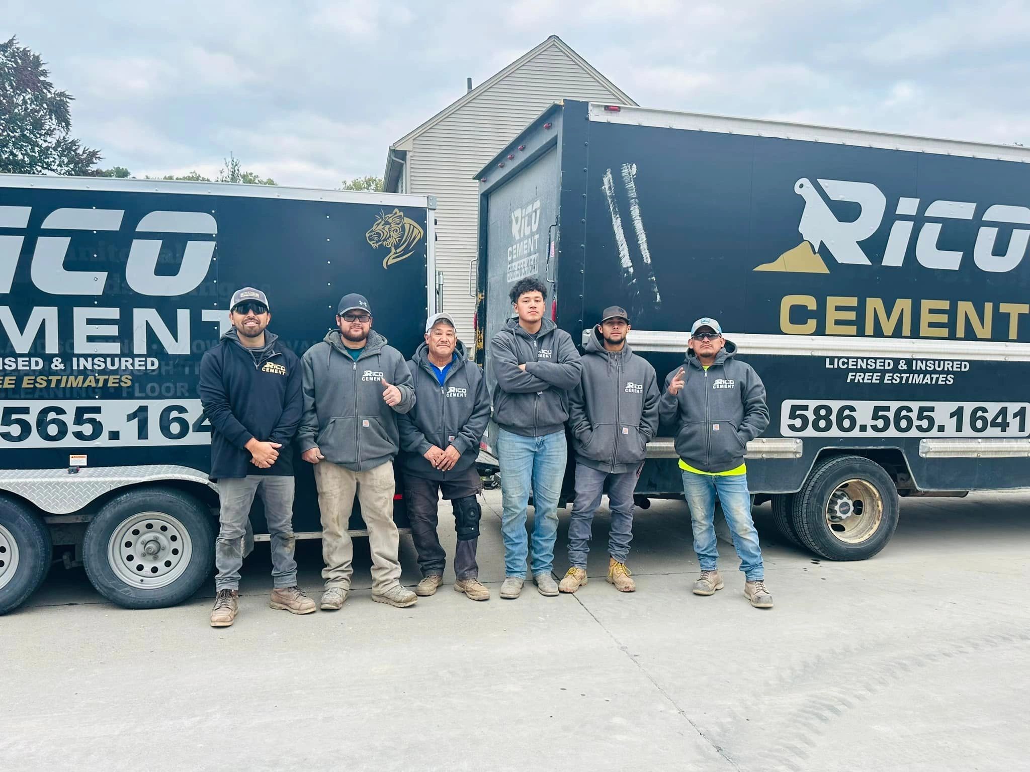 Exposed Aggregate & Stamped Concrete - Rico Cement