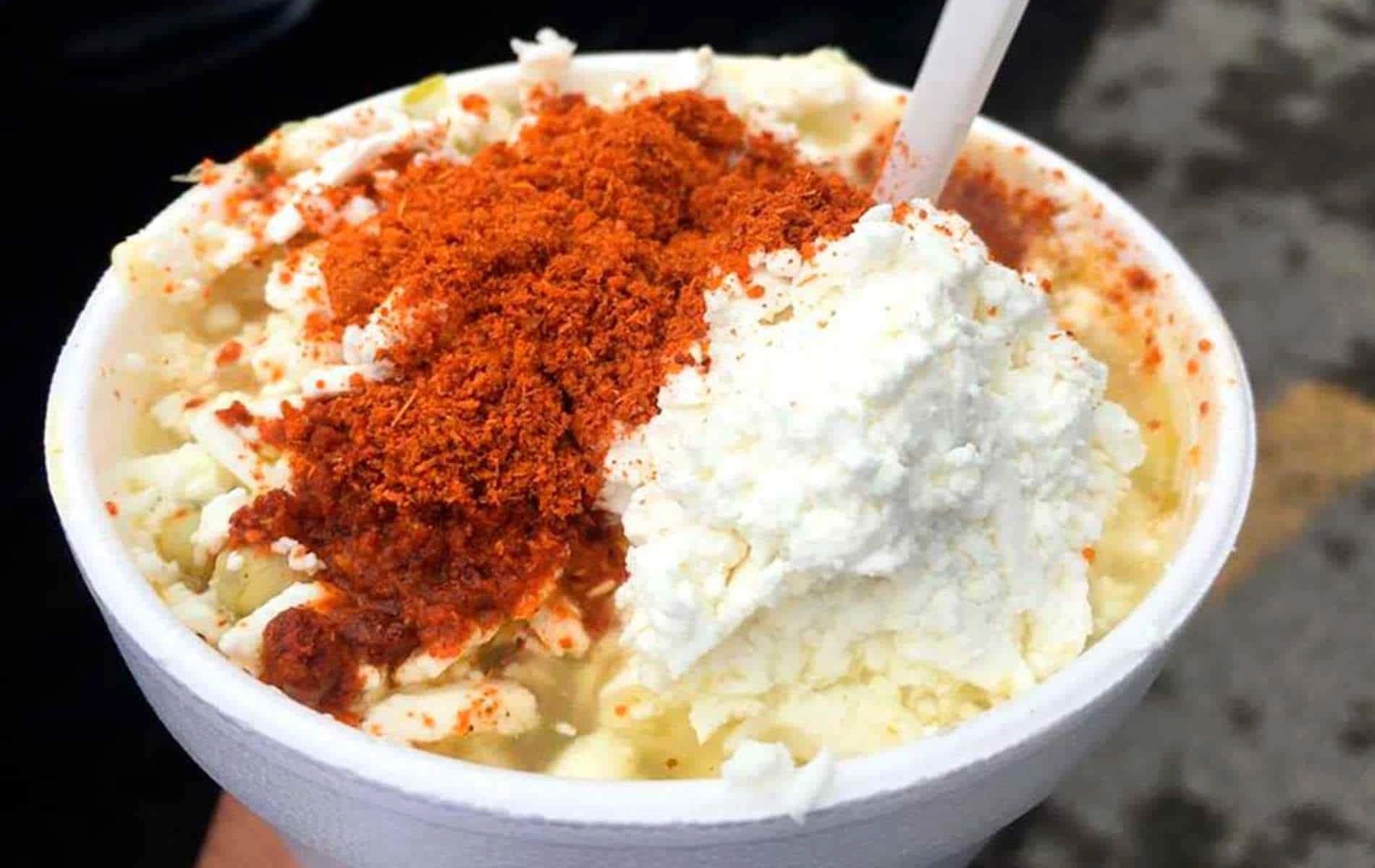 ¨Esquites¨ o elotes en vasos