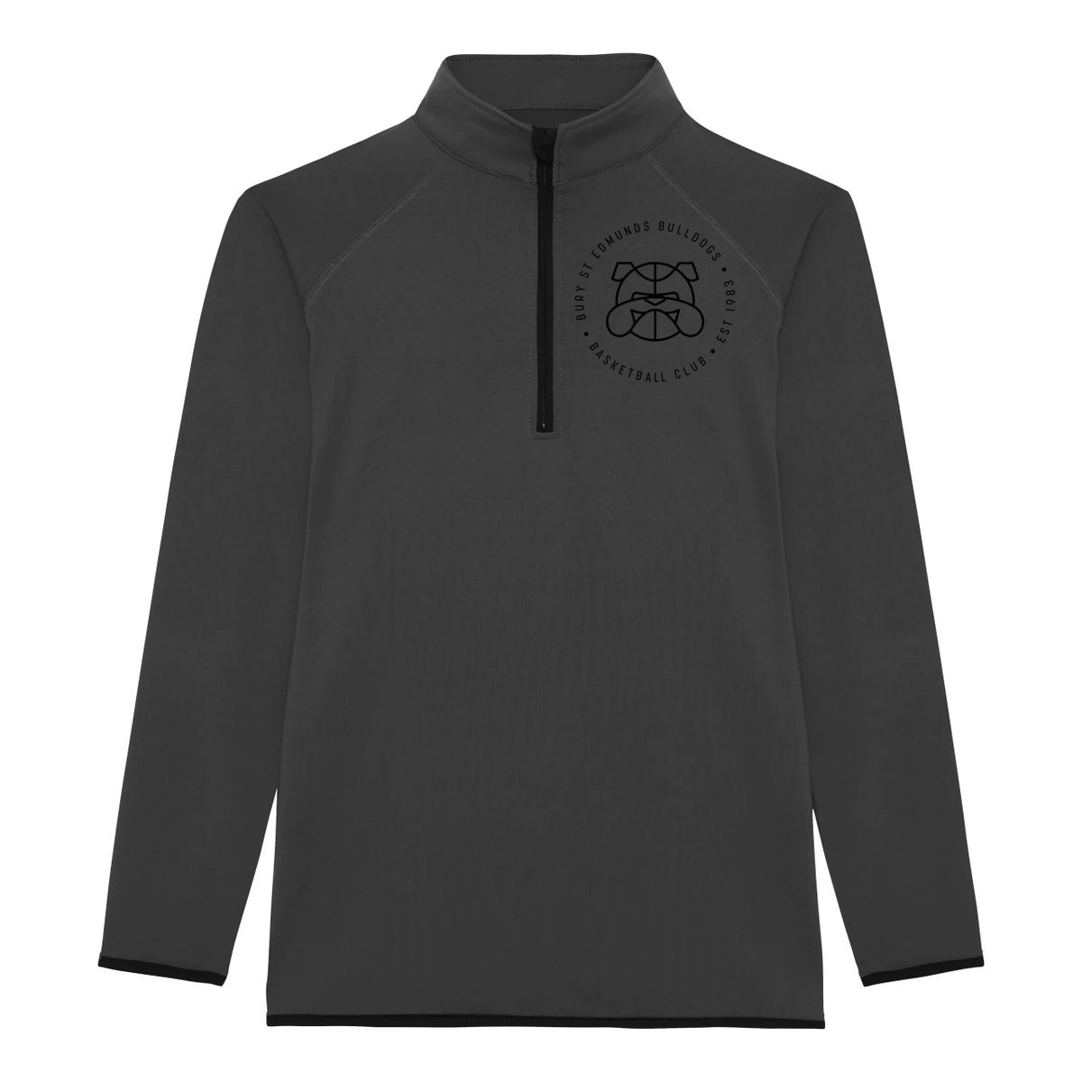 BURY BULLDOGS 1/4 ZIP SWEATSHIRT