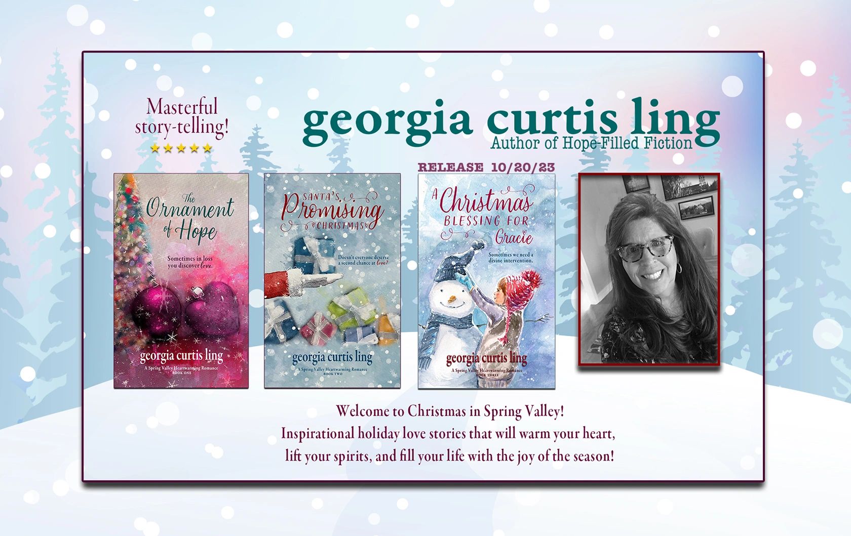 Inspirational Christmas Romance - Georgia Curtis Ling