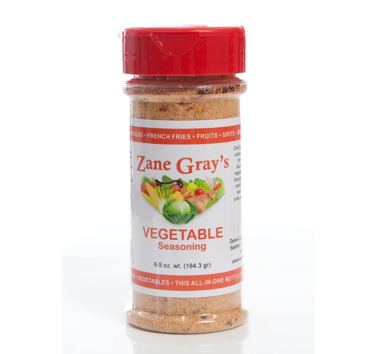 6.5 oz - Zane Gray's Vegetable Seasoning