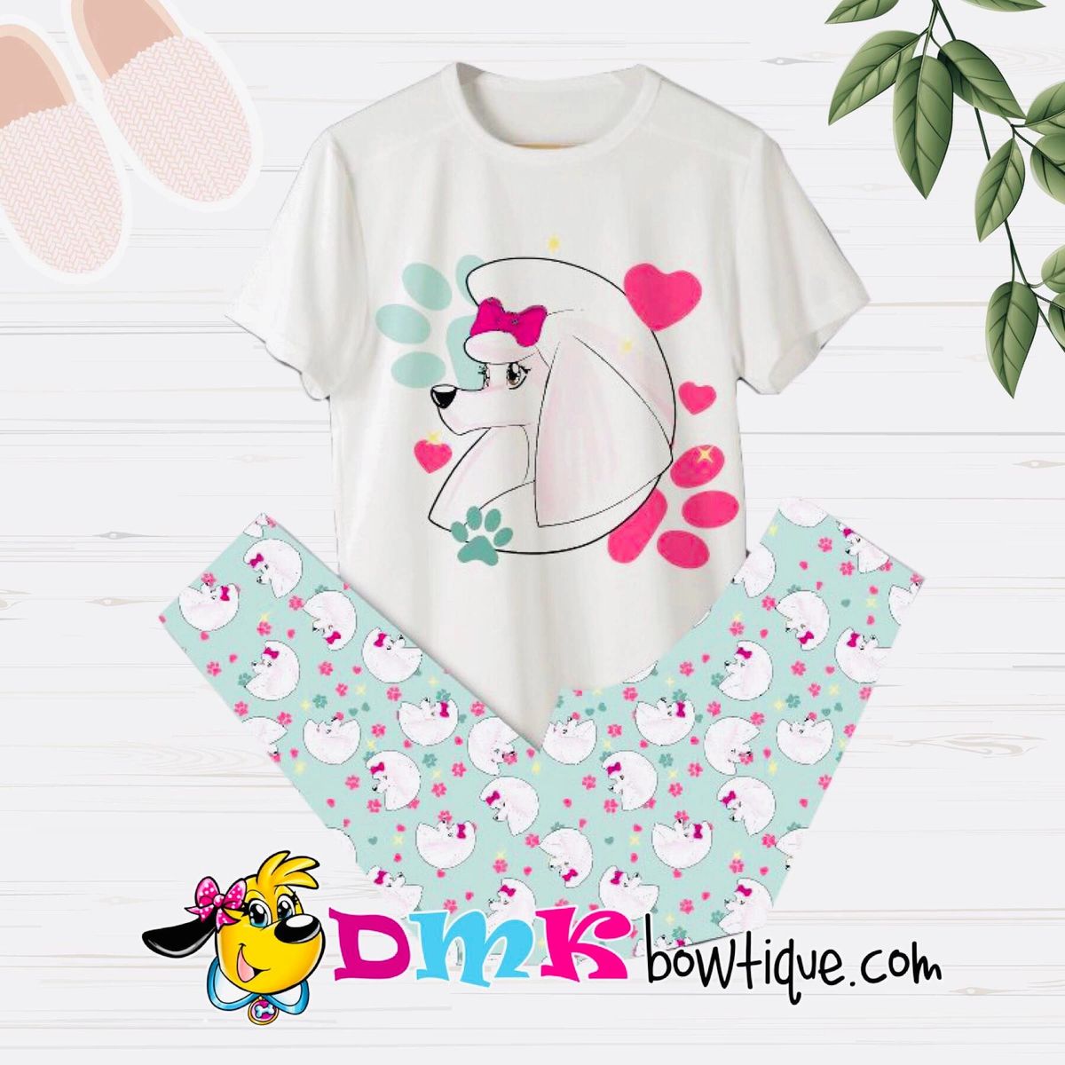 Poodle Women's Pajamas Set