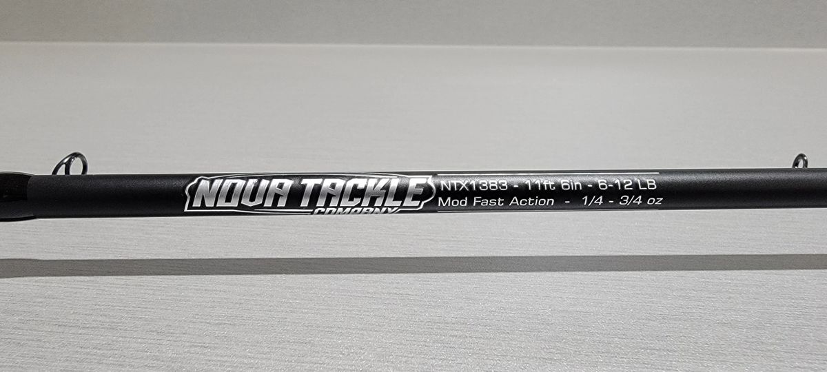NTX1383 11'6" 6-12lb rated Center Pin Rod