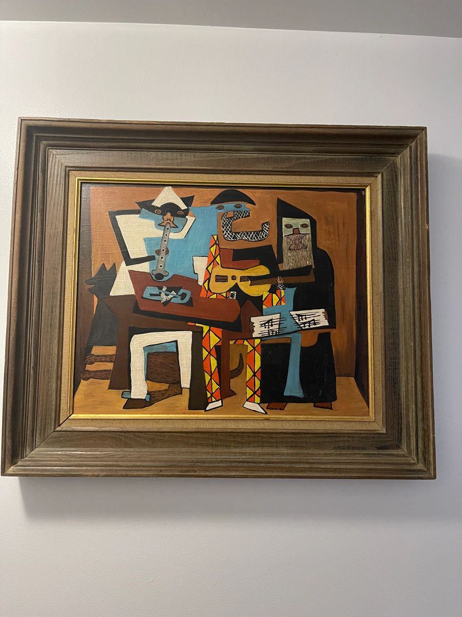 Three Musicians by Pablo Picasso (copy)