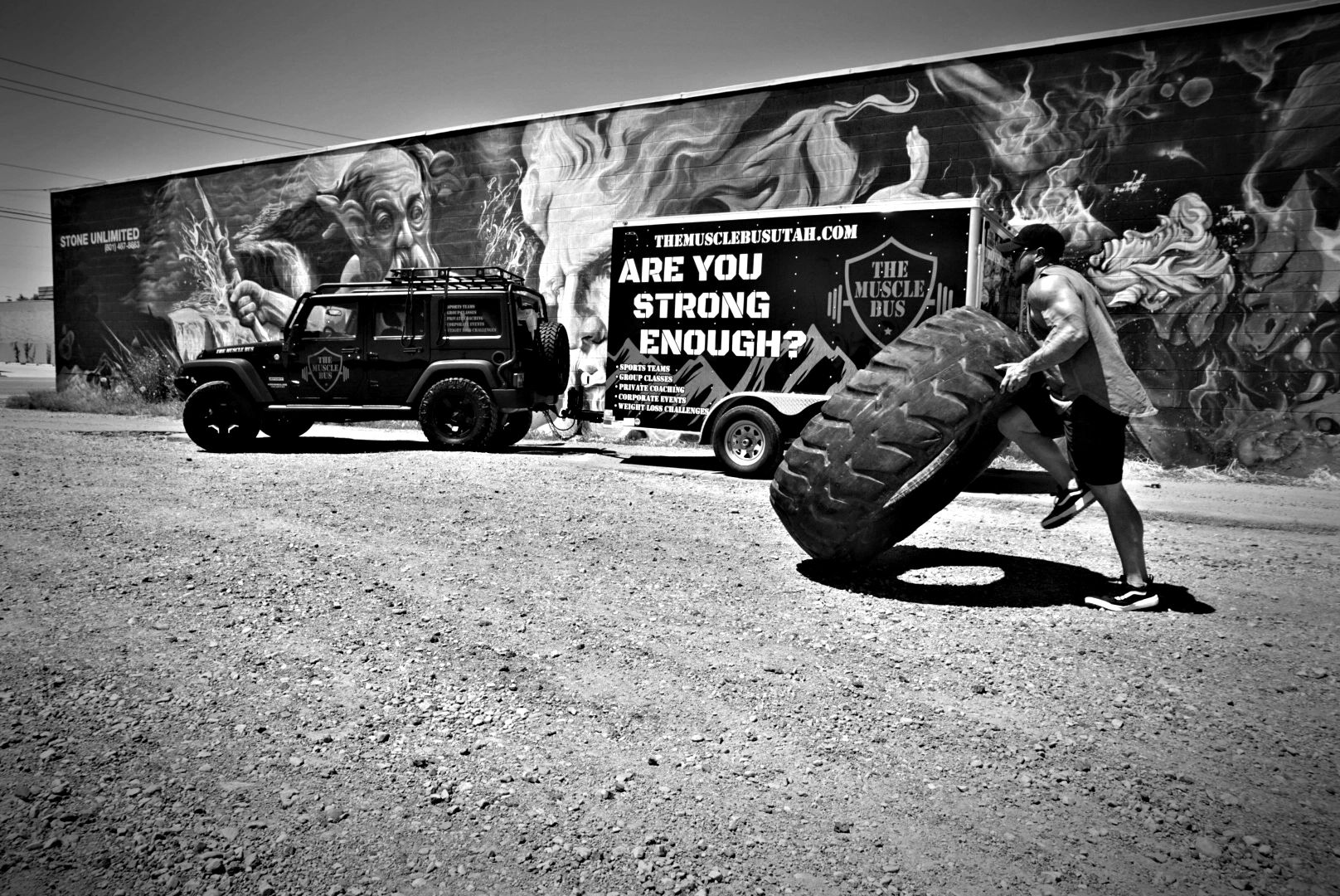 The Muscle Bus - Home