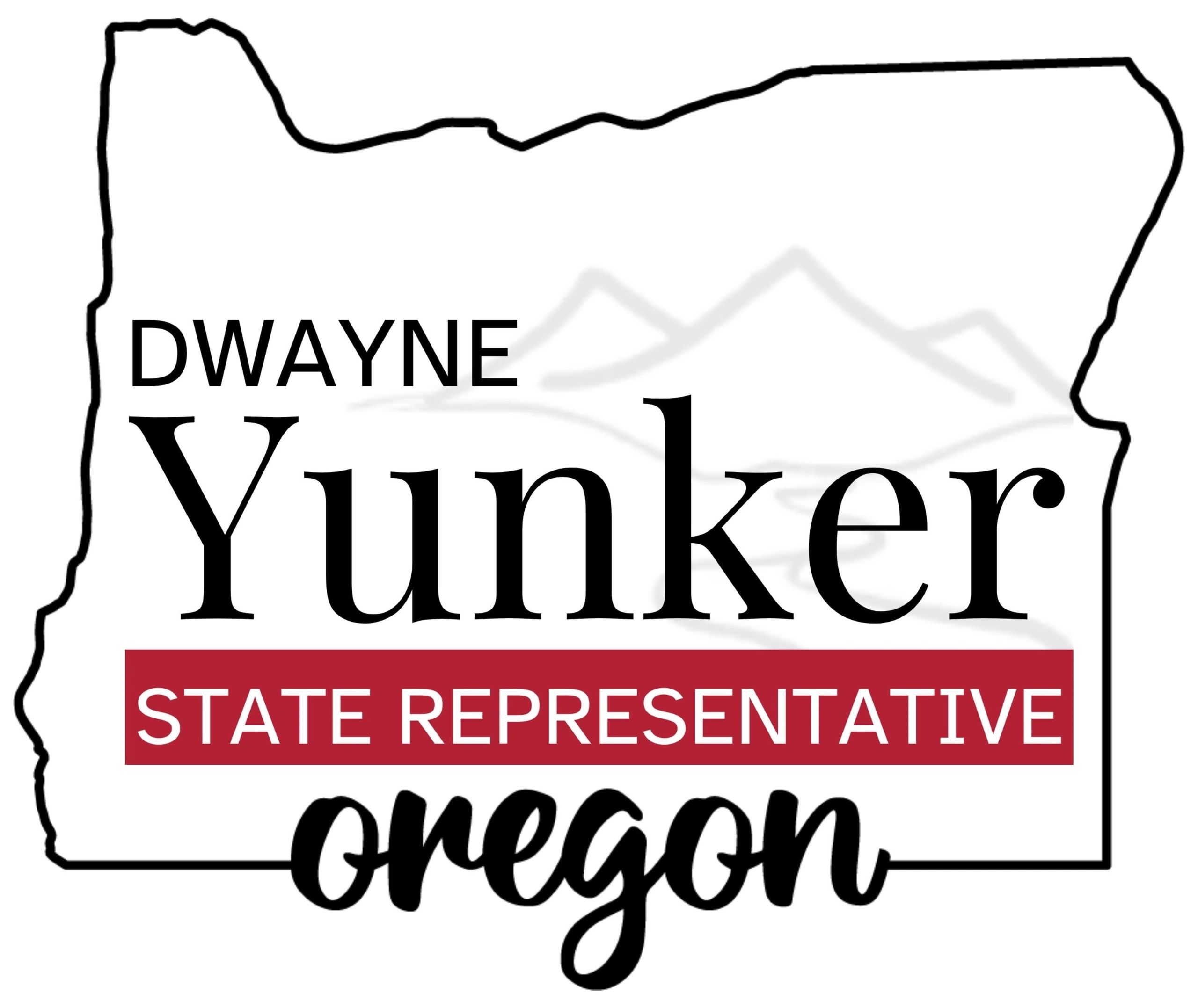 Elect Dwayne Yunker State Representative