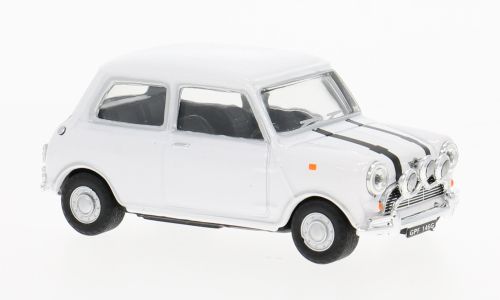 1:43 Scale Cararama BMC Mk1 Mini Cooper S White Italian Job Movie