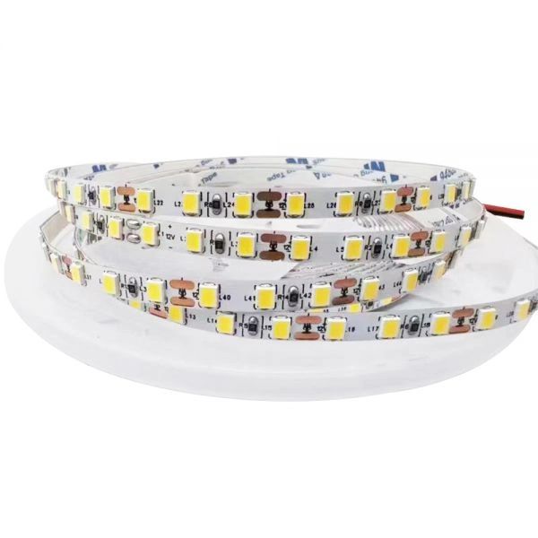 TIRA LED FLEXIBLE (SMD 2835 90W POR ROLLO IP65) LUZ BLANCA 120 LUCES DC12V 5mts x ROLLO