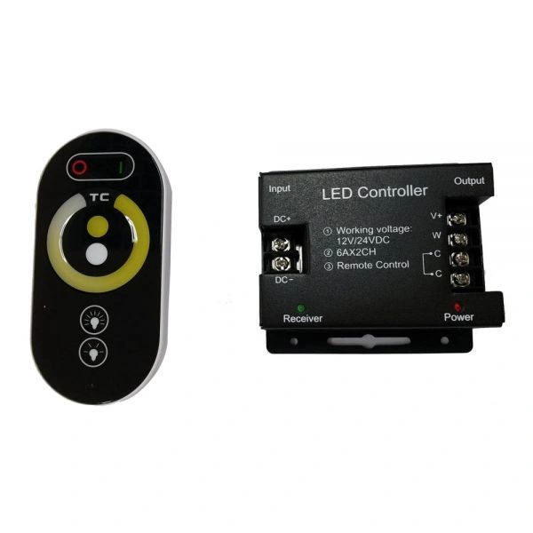 CONTROL REGULADOR TEMPERATURA Y COLOR TOUCH