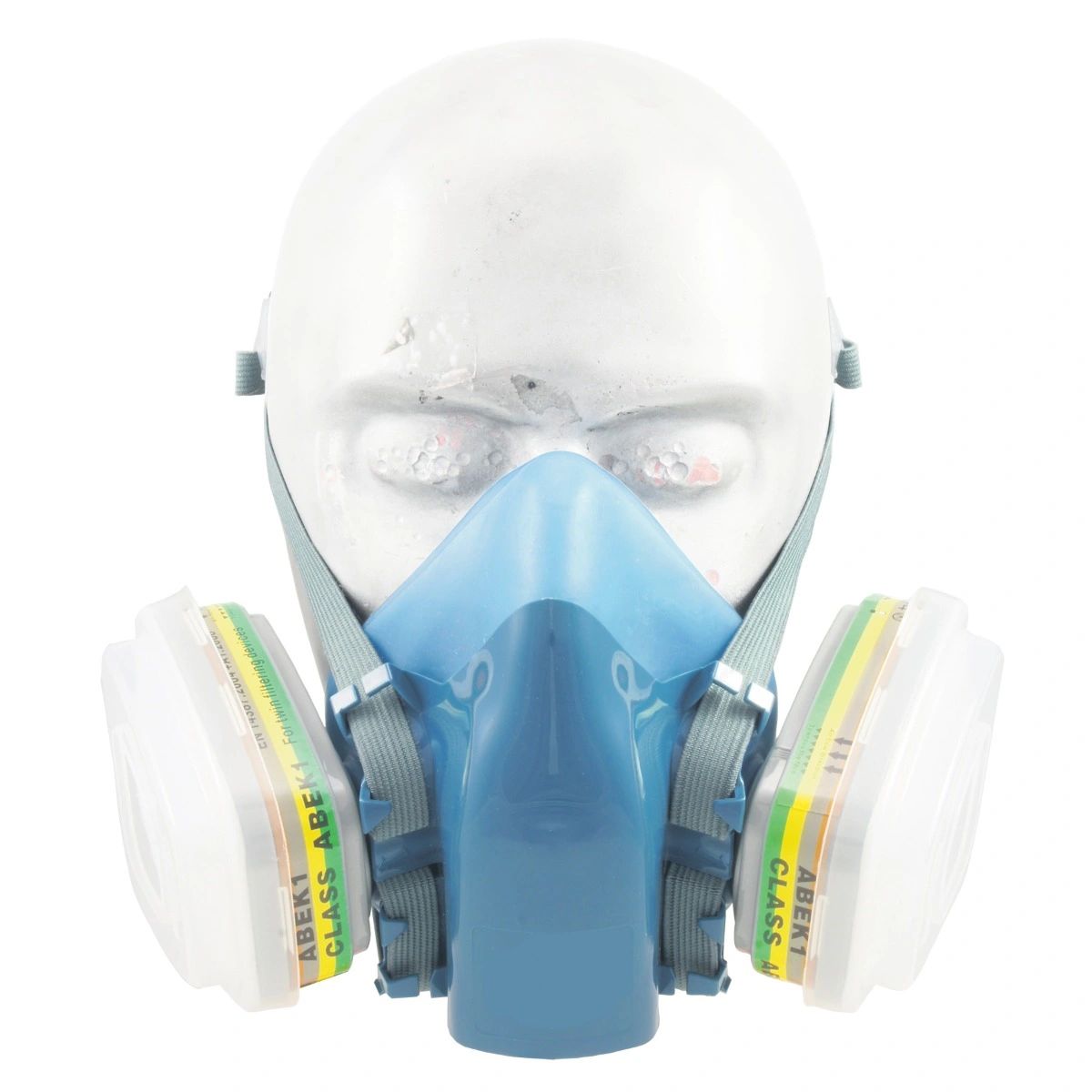Respirator Half Mask ABEK1 plus P2 Prefilters Kit in Tubs - FREE SHIPPING