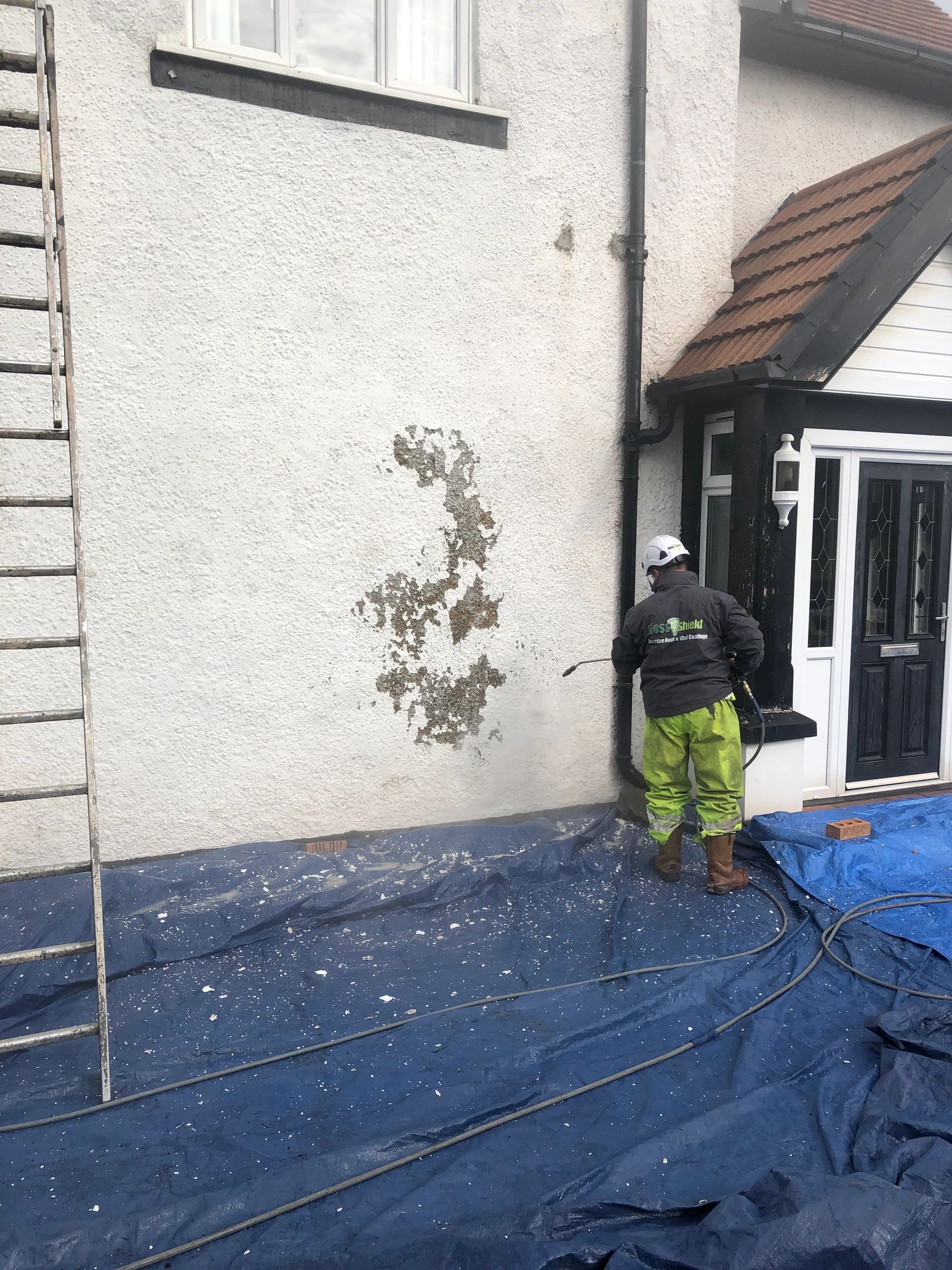 Exterior Roof & Wall Protective Coatings - Moss Shield