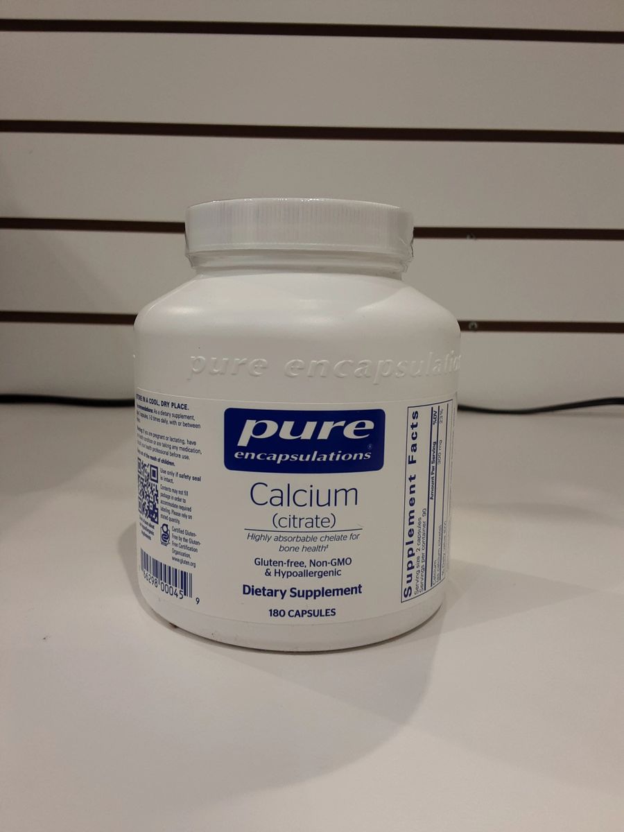 Pure Calcium Citrate 180 Capsules