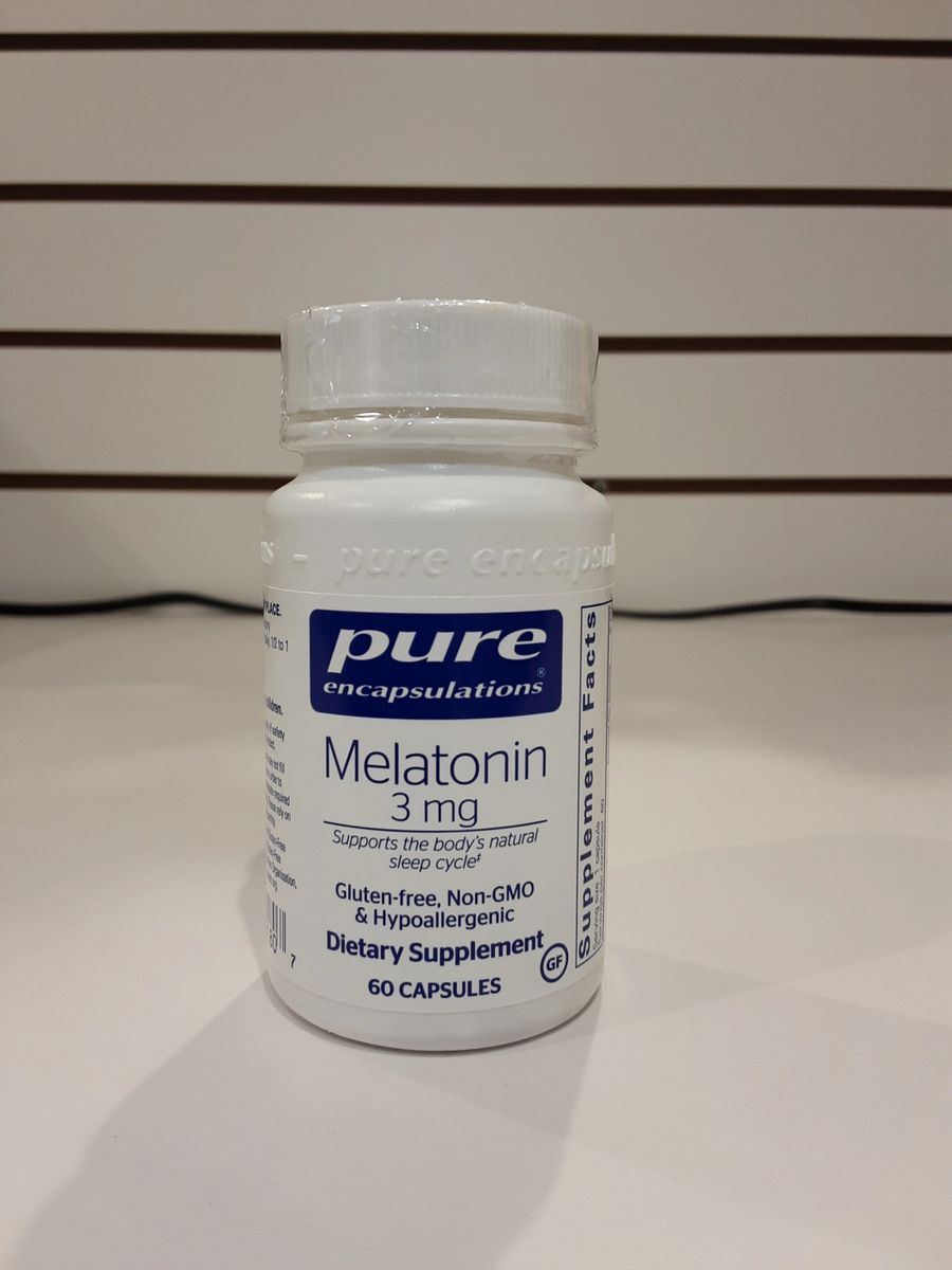 Pure Melatonin 3 mg 60 Capsules
