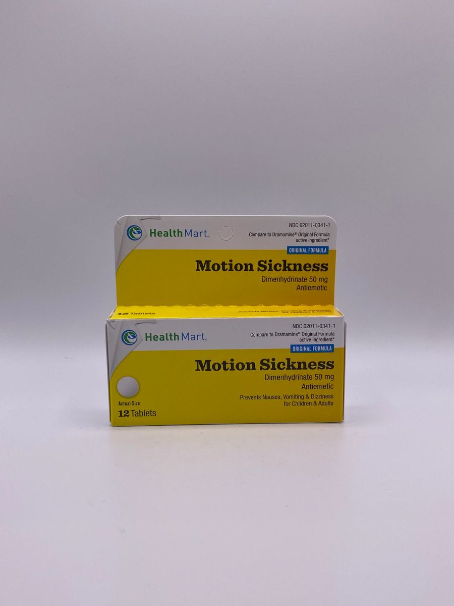 HealthMart Motion Sickness Original Formula 12 Tablets