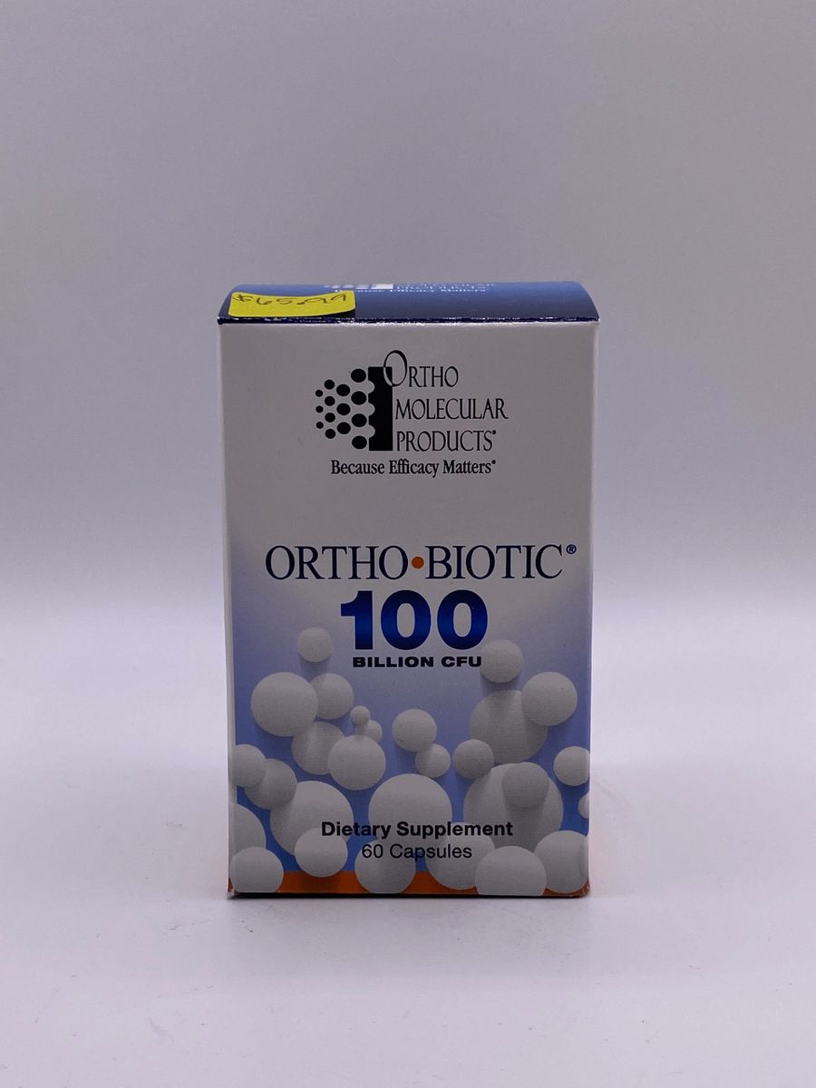 Ortho Molecular Products - Ortho Biotic 100 Billion CFU 60 Capsules