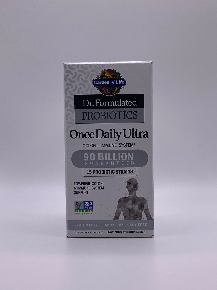 Garden of Life Once Daily Ultra Colon + Immune System 30 Veg Capsules