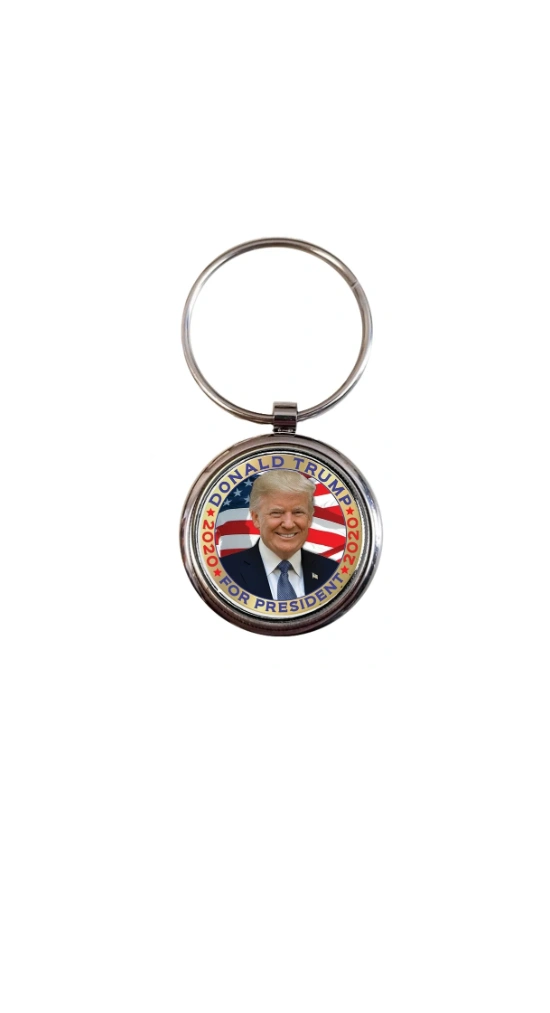 Presidential Emblem Keychain: The Trump Keepsake