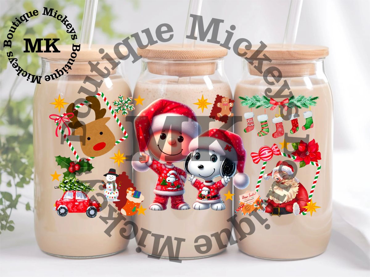 Snoopy christmas - uvdtf