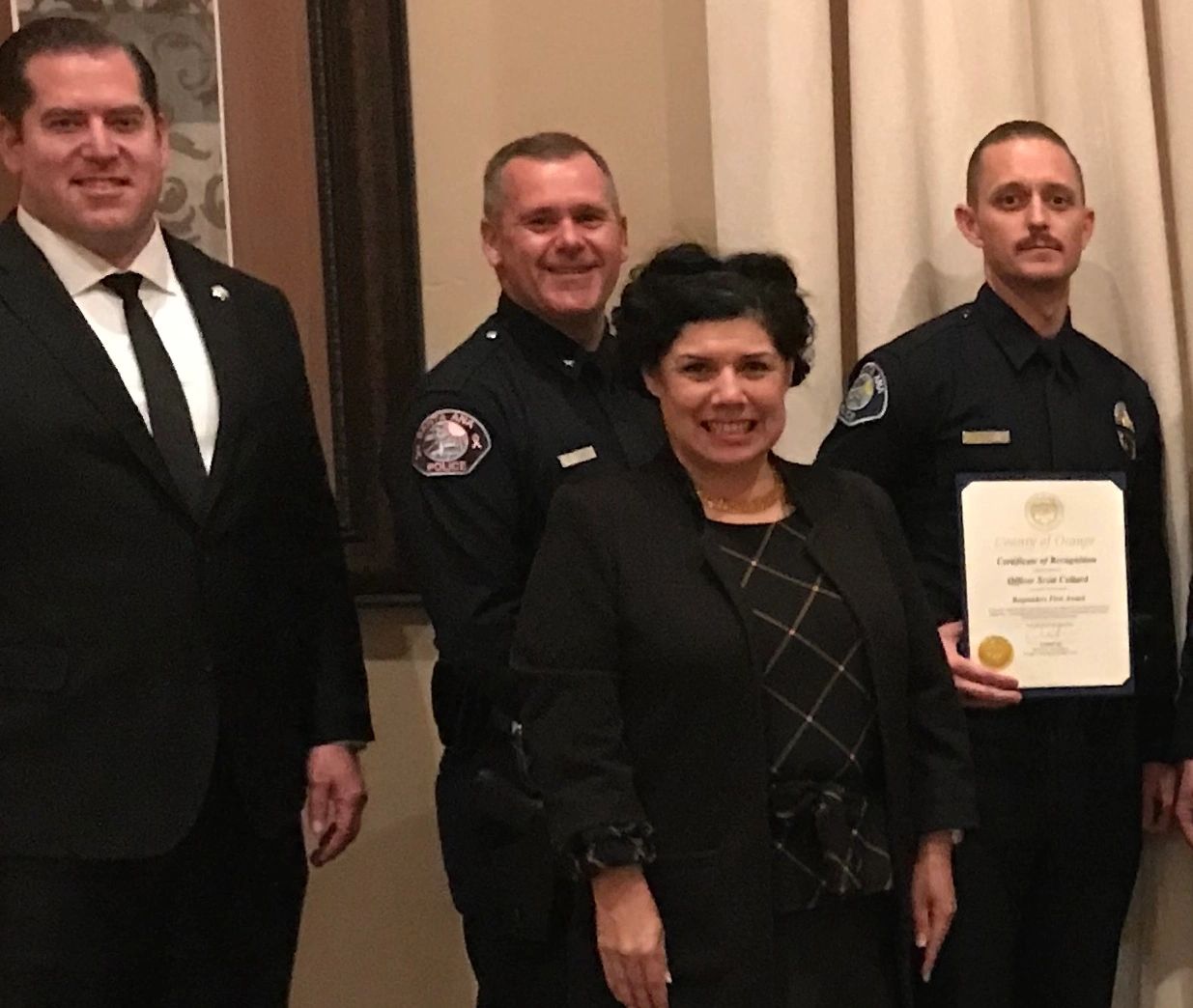 Responders First October Recipient Officer Scott Collard