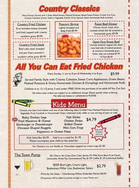 All You Can Eat at Good Ol Days