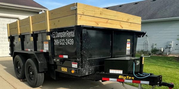 Dumpster Rental & Dumpster Pickup | Portage & Kalamazoo, MI | EZ Dump ...