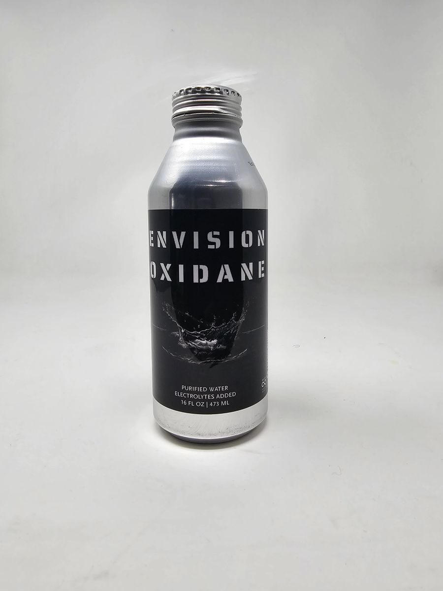 Envision Oxidane Purified Water Electrolyte Added 12 Pack 16-OZ
