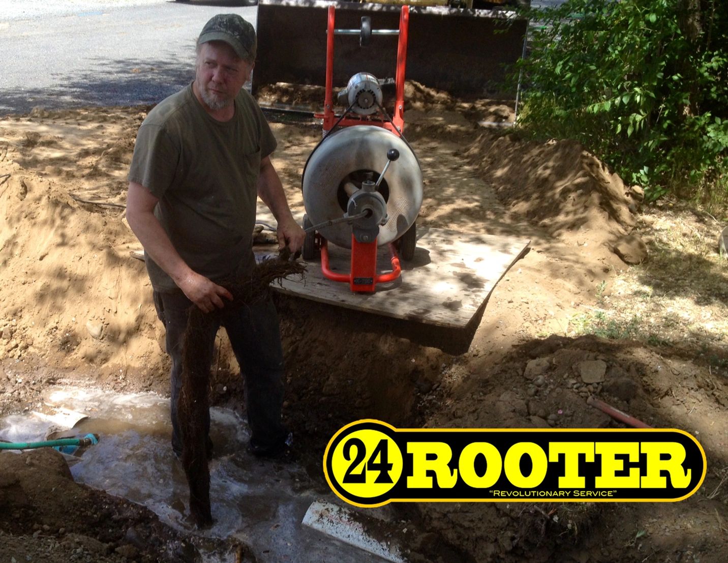 How to prevent roots from growing in your sewer drain. | 24 Rooter of ...