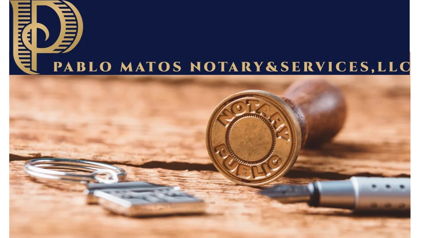 24 Hour Notary Services | Pablo Matos Notary & Services