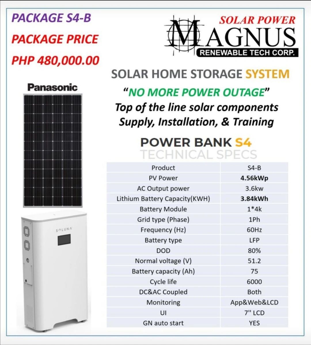 Solar Home Storage System