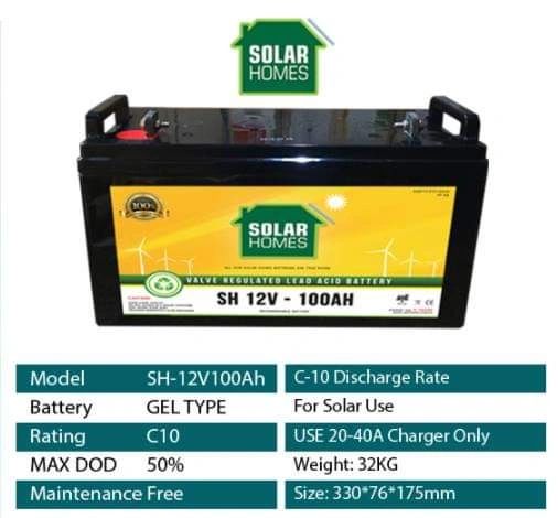 Solar Homes Battery