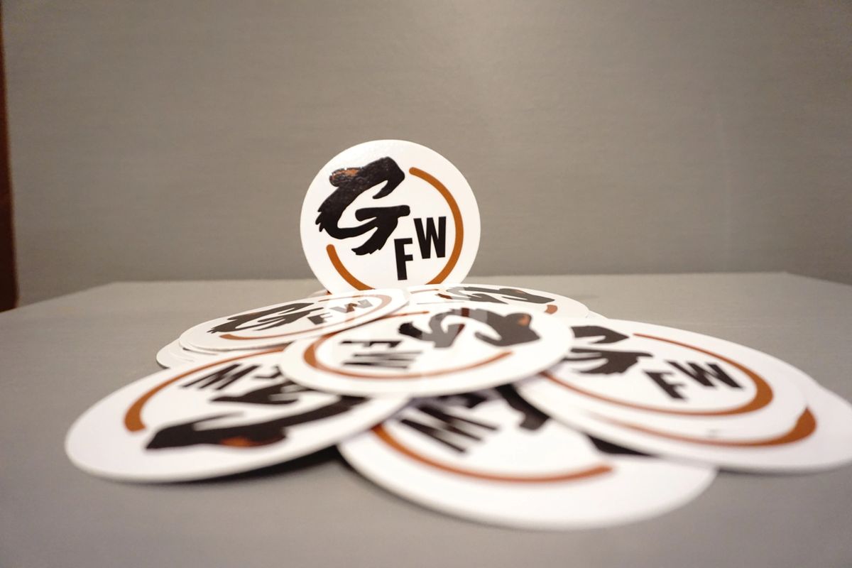 3" GFW Logo Sticker