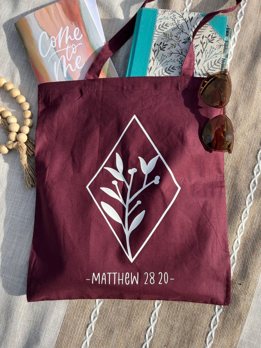 Scripture Tote Bag