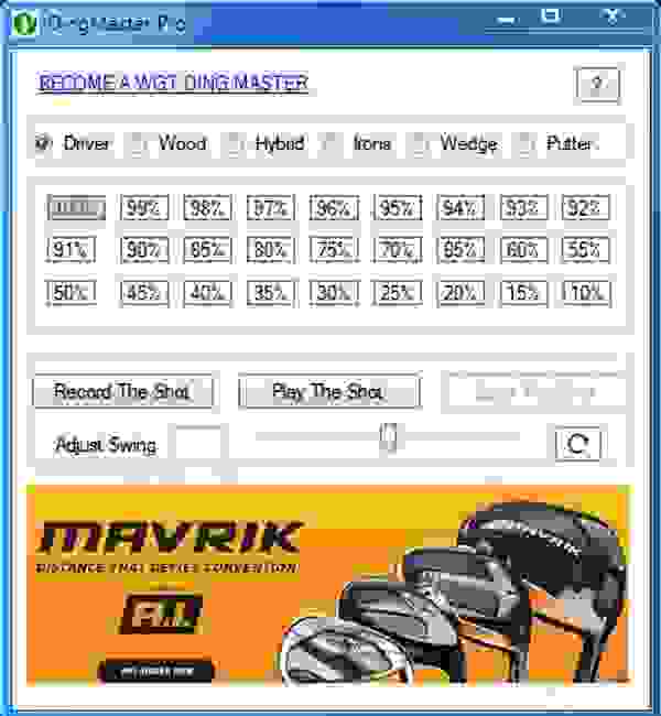 WGT DING MASTER | WGT DING MASTER