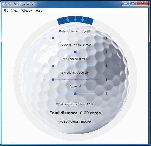 Golf Shot Calculator 2023