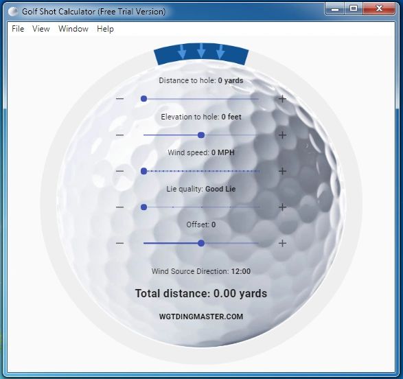 Golf Shot Calculator 2023