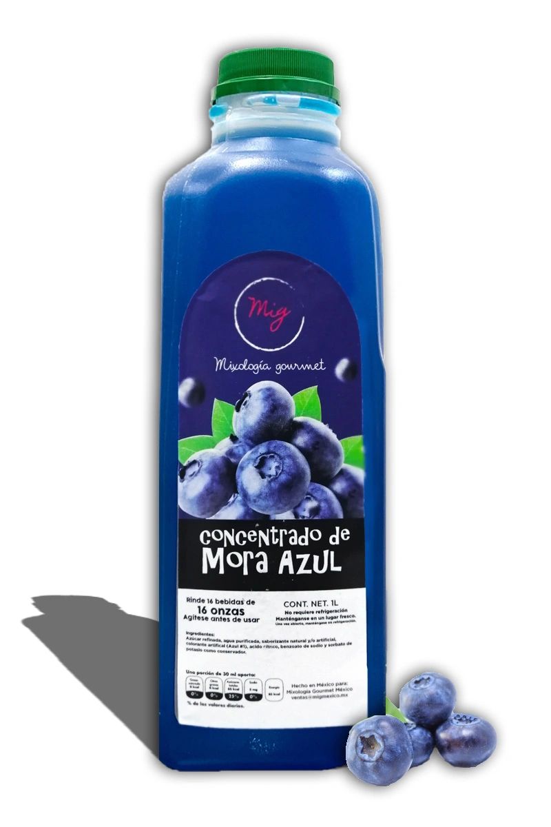 Concentrado de Mora Azul
