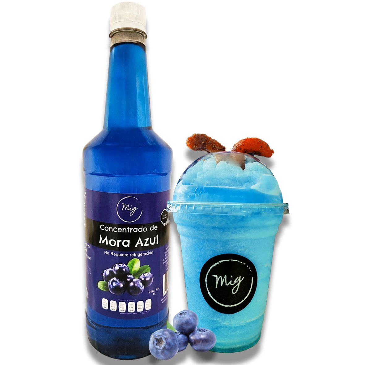 Concentrado de Mora Azul