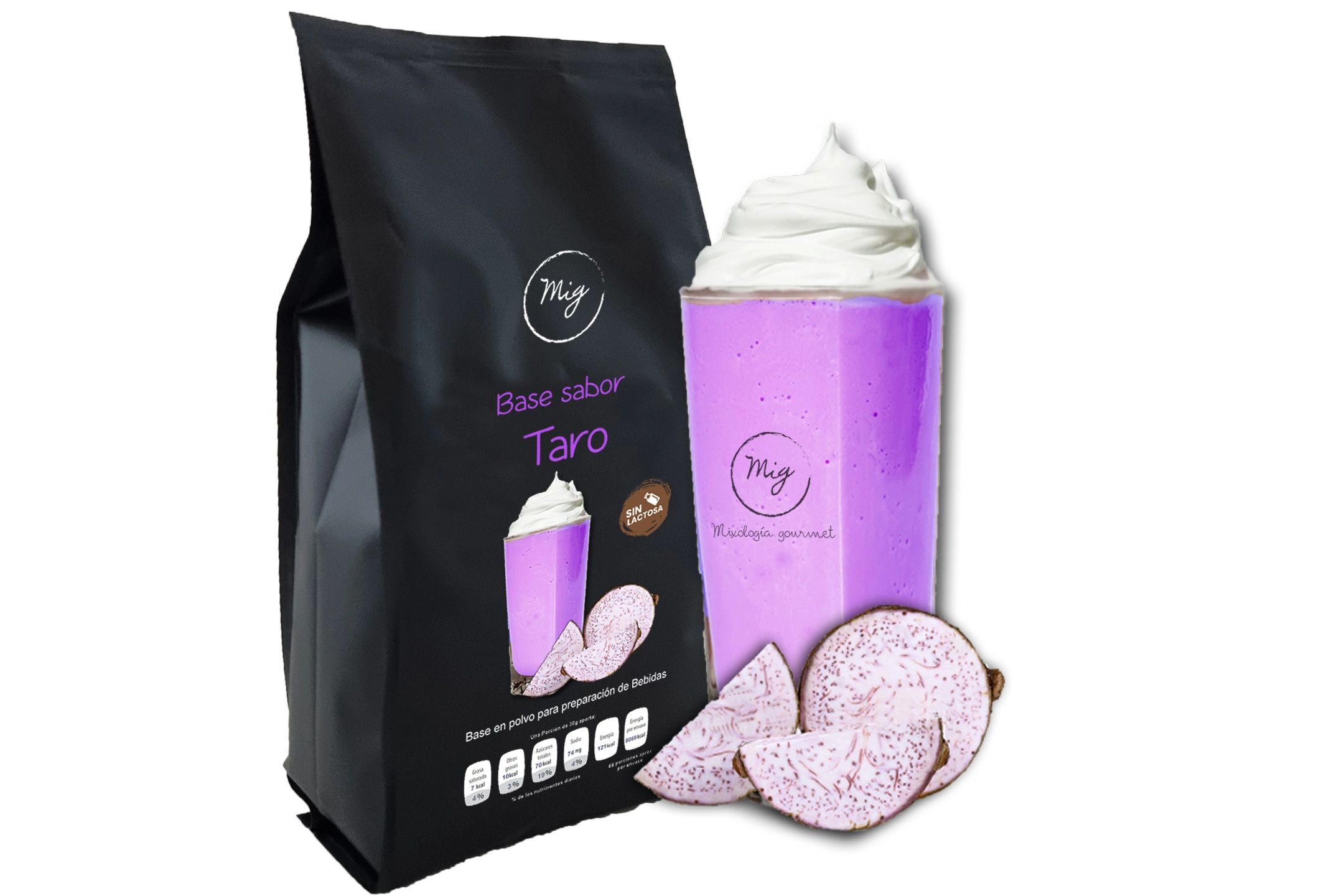 APRENDE A PREPARAR UN FRAPPÉ DE TARO