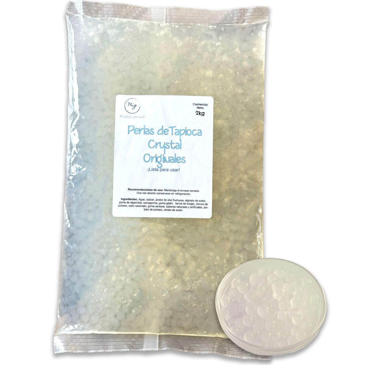 Perlas Tapioca Crystal 2kg