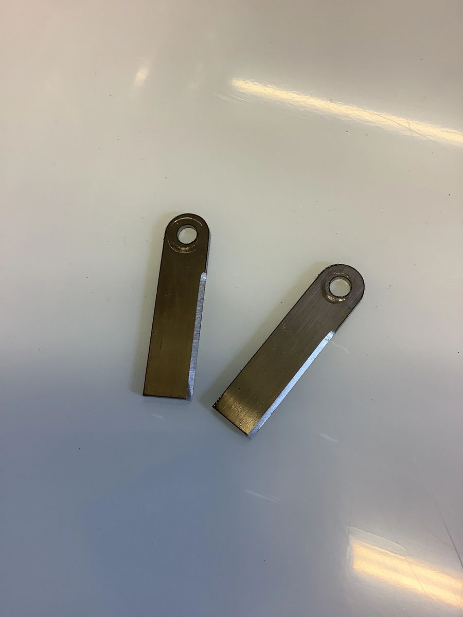 6” root cutting blades