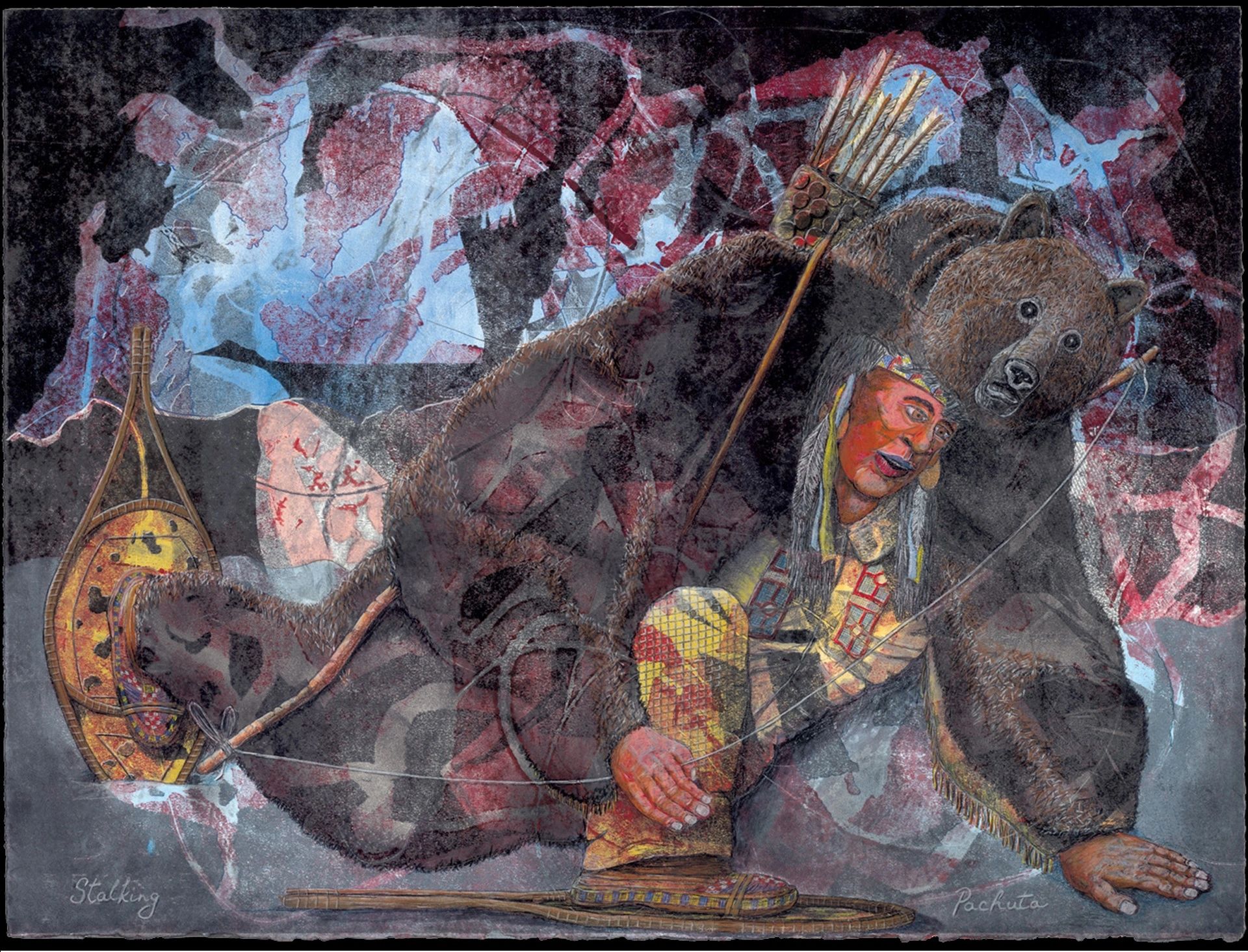 Printmaking Artist Jack Pachuta's Portrait and Native American Art Gallery