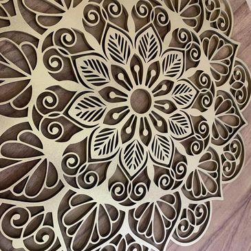 Corte Laser en Madera, Acrílico, Papel Y Tela - Tablish