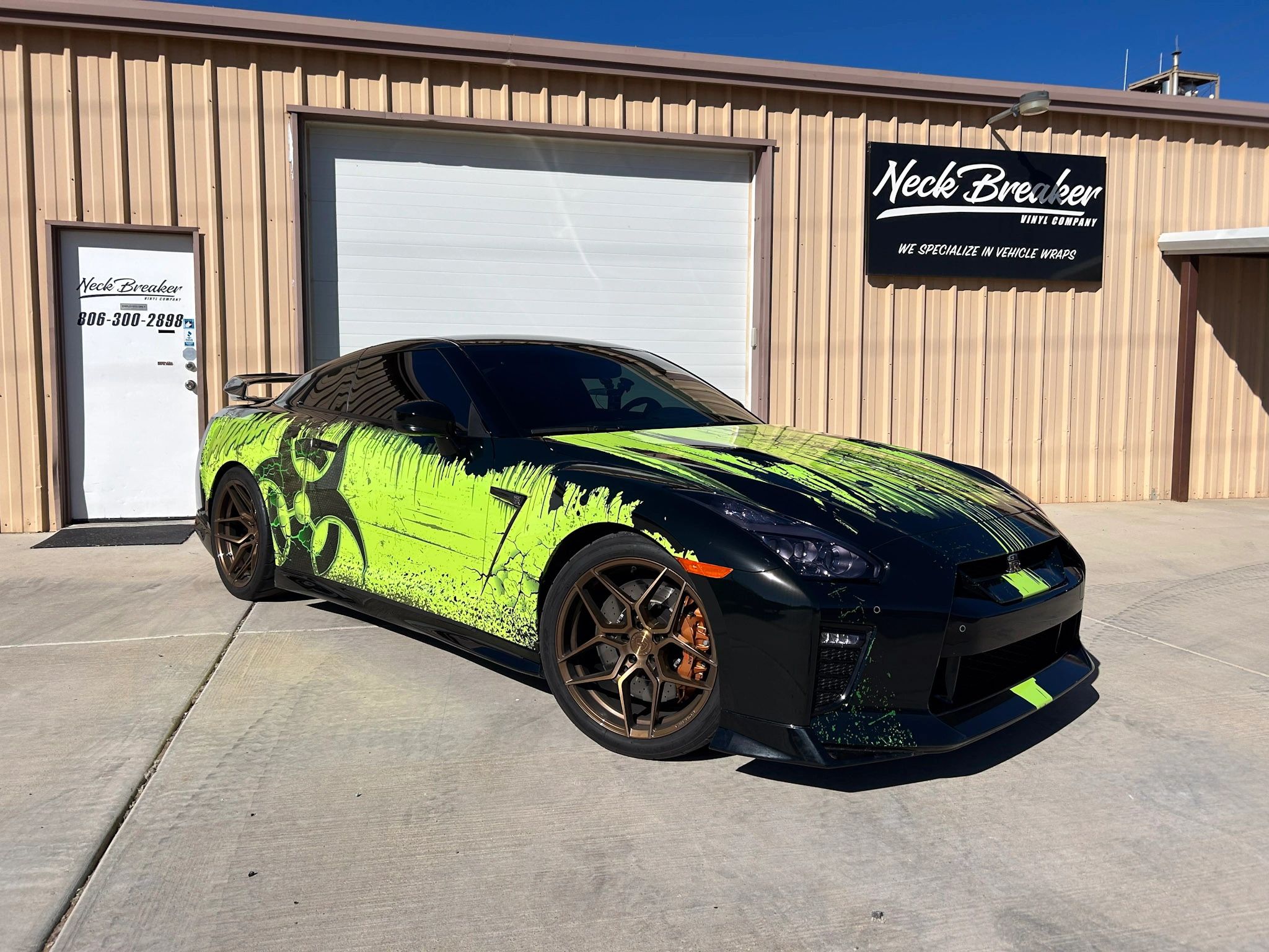 Neck Breaker Vinyl Compny - Vinyl Wrap - Lubbock, Texas