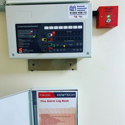 B&R Electrics - Fire Panel - Electrician Mansfield UK