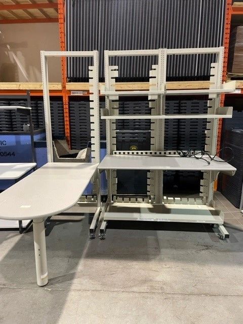 IT/Shop L-shape Work Bench