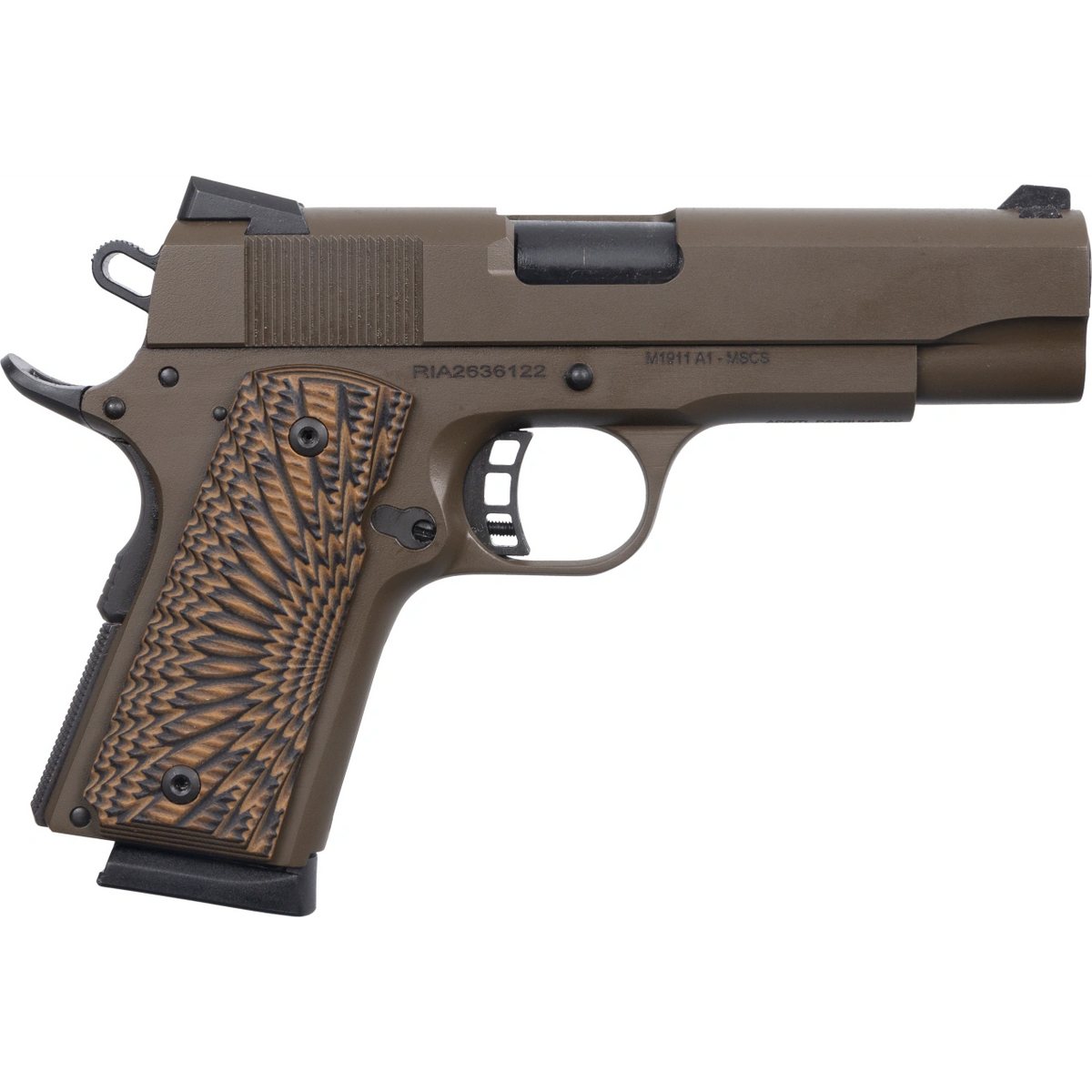 ARMSCOR M1911-A1 ROCK MID-SIZE COMPACT 45 AUTO 4.25'' 7-RD SEMI-AUTO PISTOL