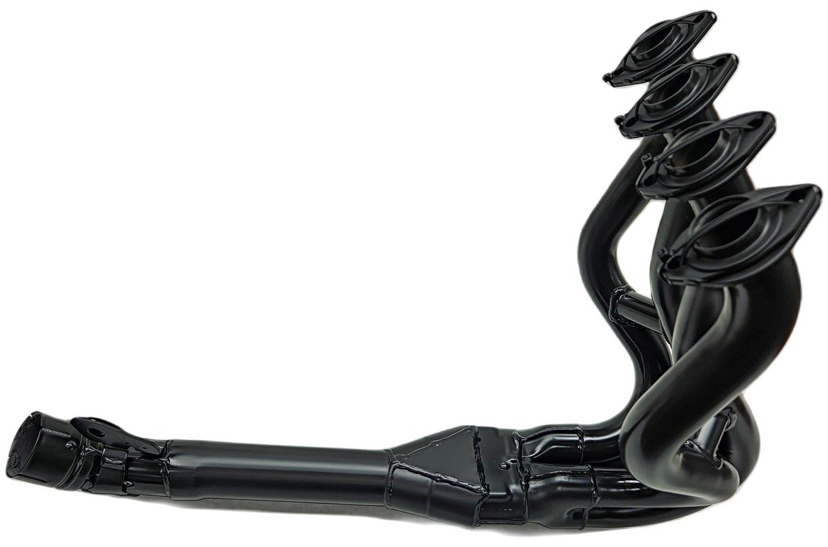 MJS Performance Race Exhaust Header CAT Delete Kawasaki ZX6R 07-08 MJS Performance Race Exhaust Header CAT Delete Kawasaki ZX6R 07-08
